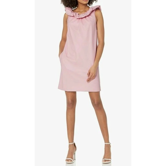 Trina Turk | Dresses | 358 Trina Turk Twin Falls Shift Ruffle Faux ...